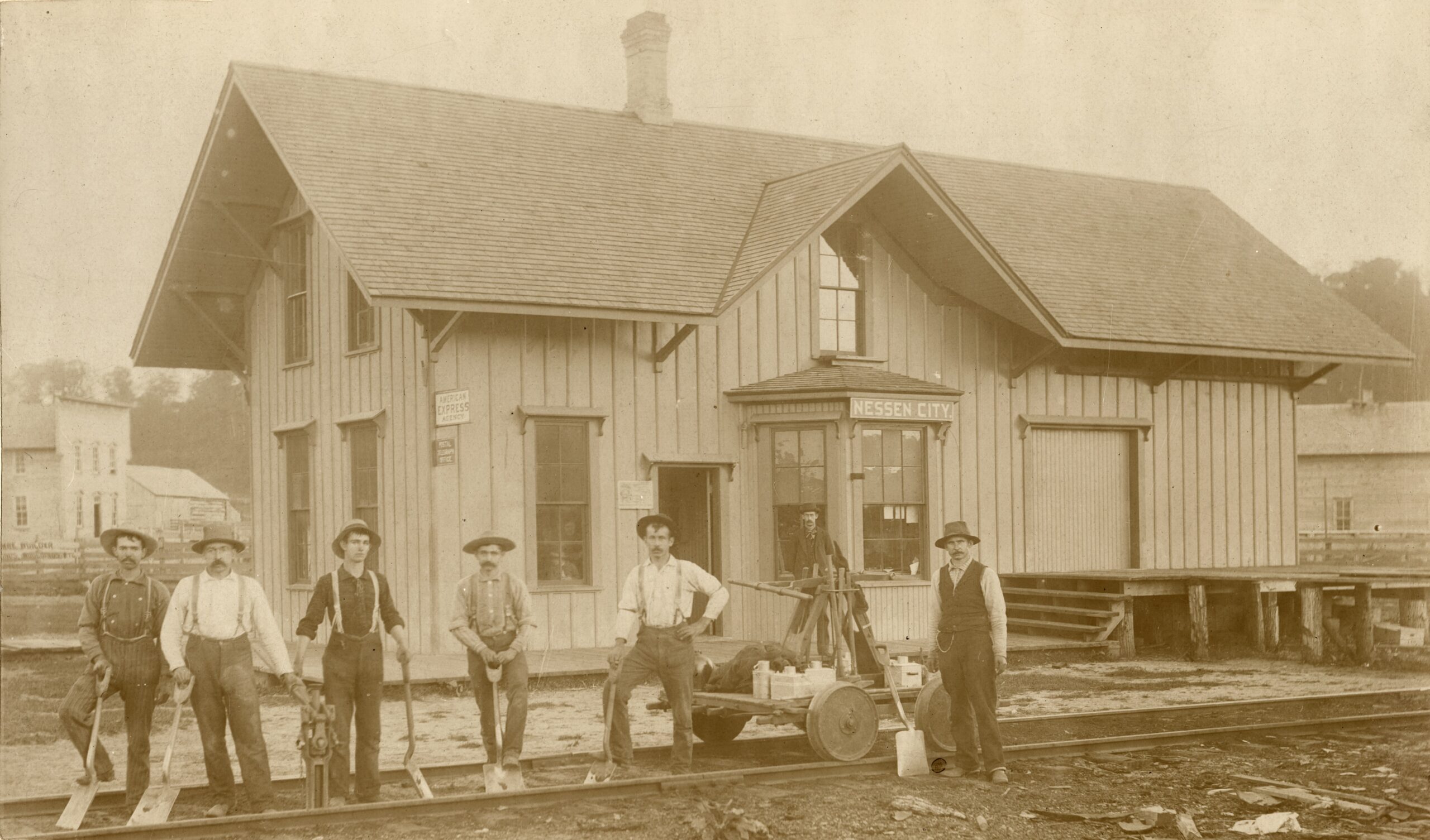 "The Manistee & Northeastern Railroad in Benzie County" - Presented by ...