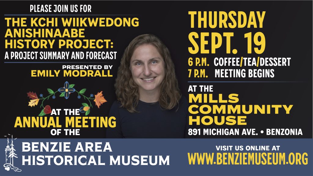Benzie Area Historical Society News & Updates